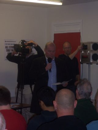 Pictures: Packed meeting pledges to fight Coryton refinery closures