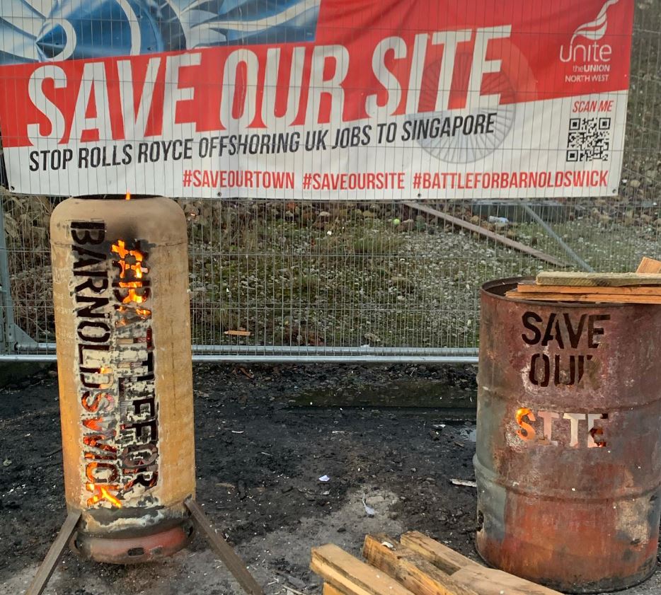 NSSN 518: Rolls Royce striking workers wins future for Barnoldswick ...